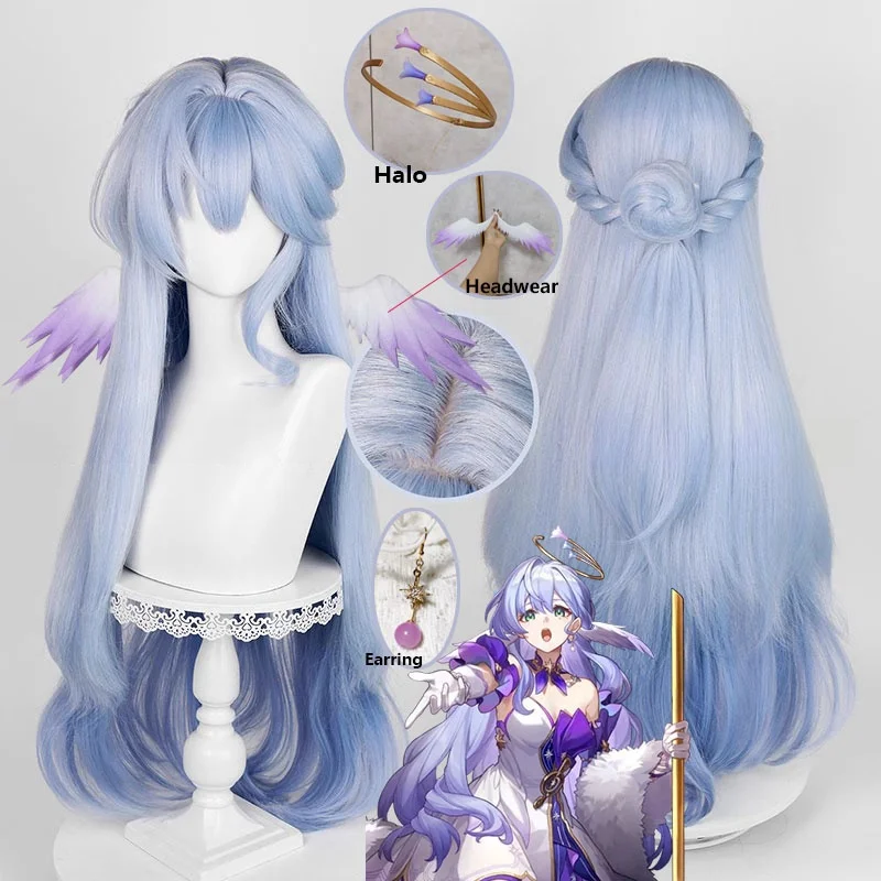 Honkai-Star-Rail-Latest-Robin-Cosplay-Wig-Light-Blue-Long-Hair-Miss ...