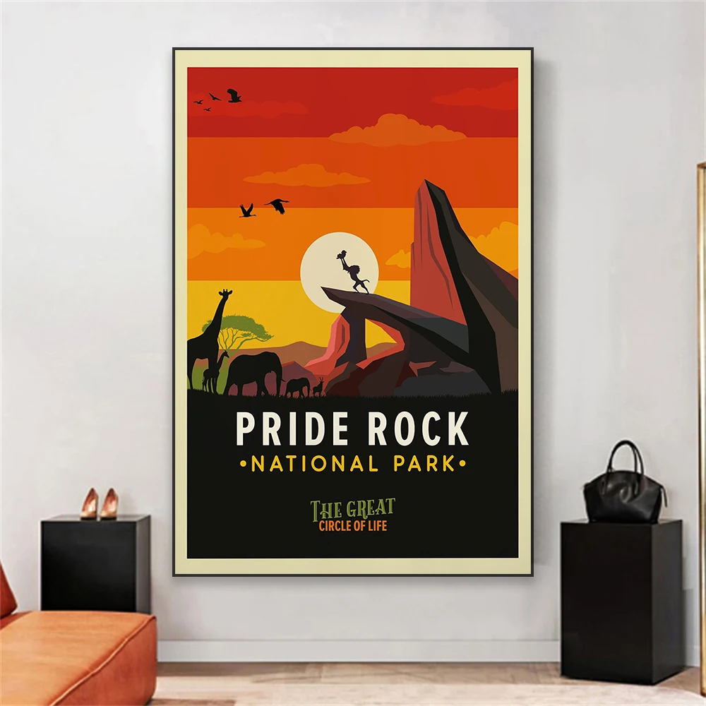 Lion King Pride Rock Drawing