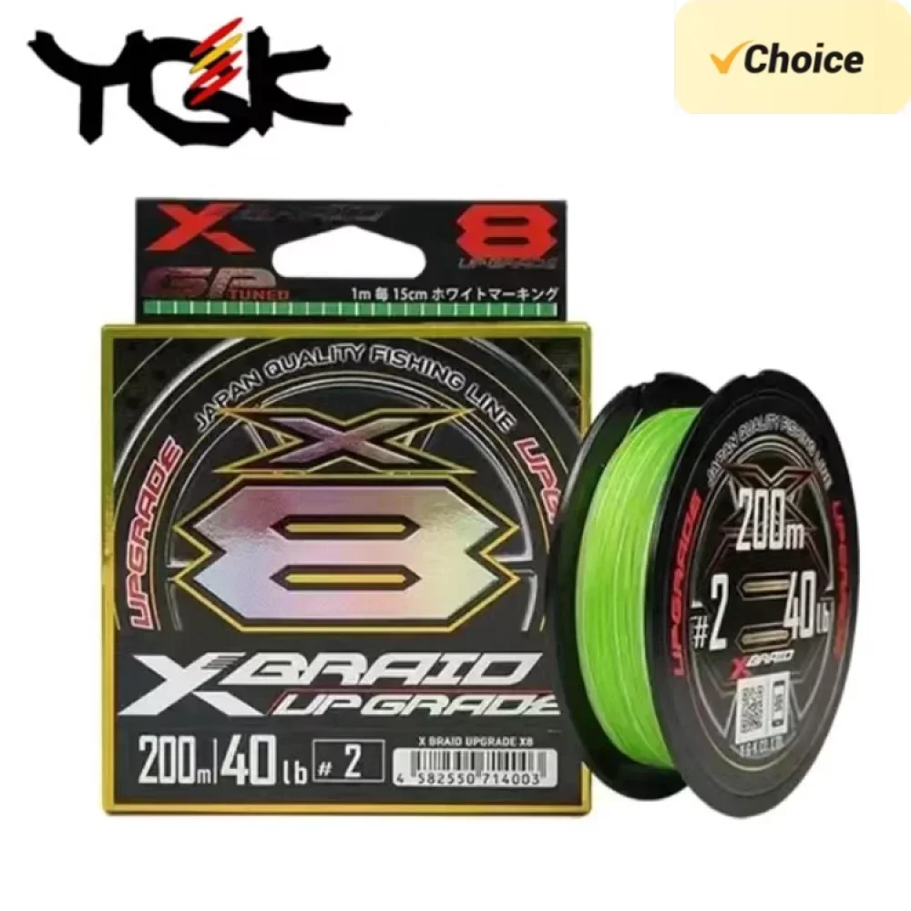 YGK-X-Braided-Upgrade-X8-Fishing-Line-150m-200m-PE-Multifilament-Line ...
