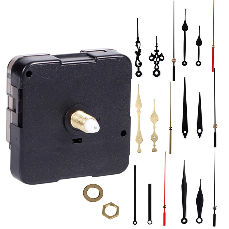 Klok-Mechanisme-Stille-Quartz-Beweging-Machine-Muur-Wijzers-Set ...