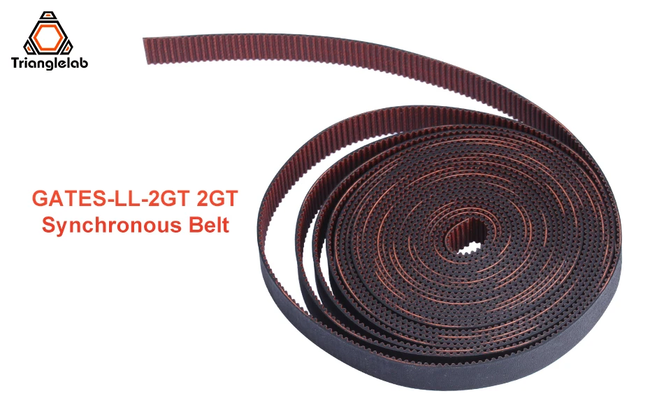 12mm GATES-LL-2GT 2GT synchronous belt