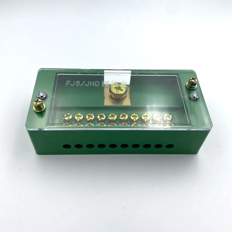 Distribution-Box-1-In-10-Out-Terminal-Row-Air-Open-Splitter-Wire ...