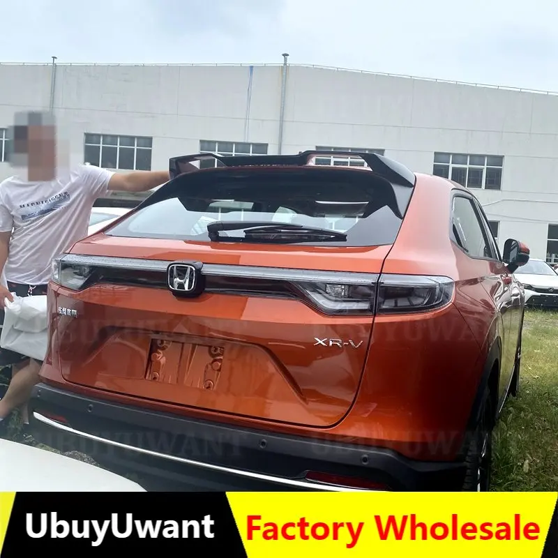 Car Rear Spoiler For Honda Hr-v Vezel Hrv Xrv Xr-v 2021 2022 Abs Material Tail Wing Decoration ...