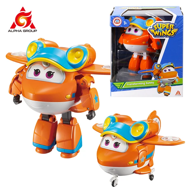 Super Wings 5 Inches Transforming Jett Dizzy Donnie Deformation ...