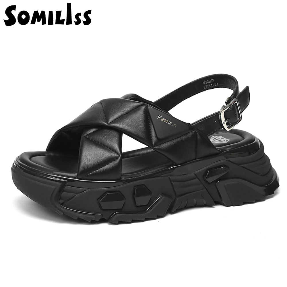 SOMILISS-Women-Summer-Platform-Sandals-Buckle-Strap-Environmental ...