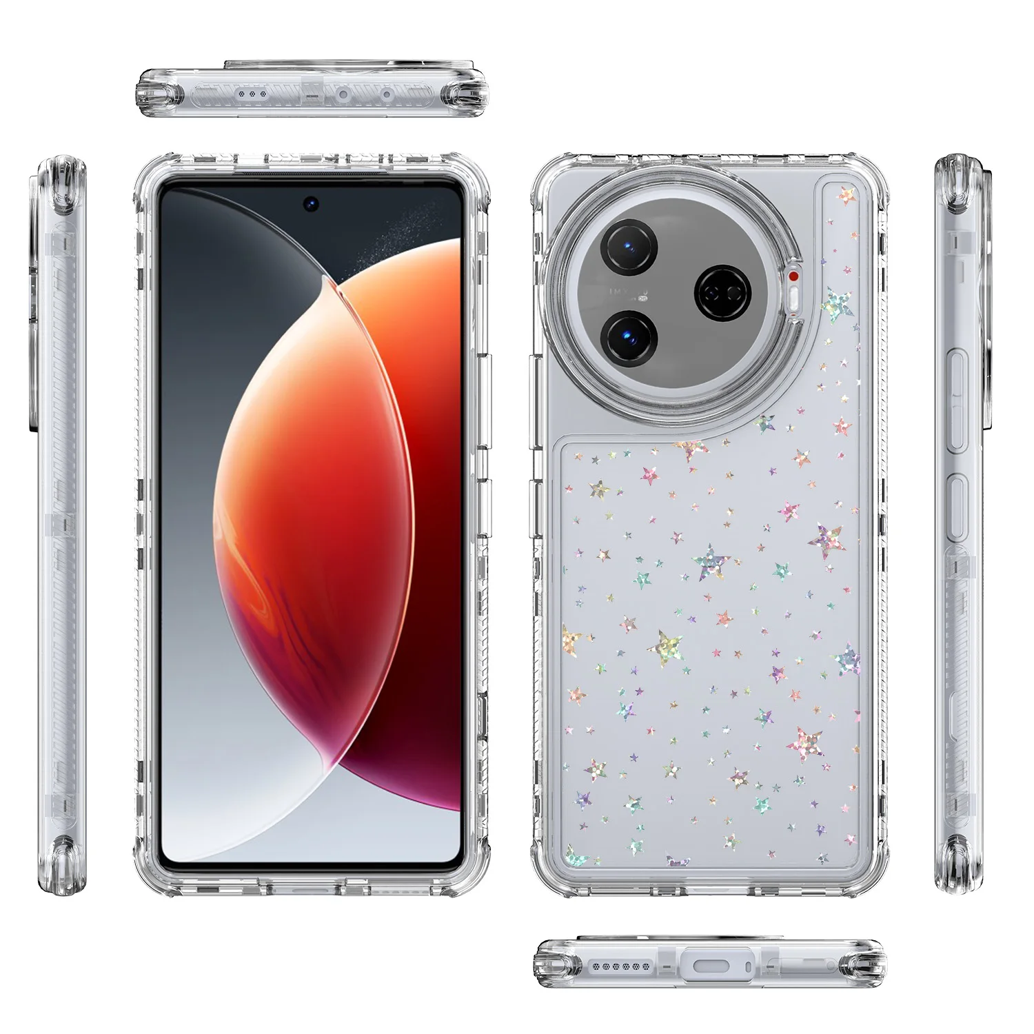 Laser Pattern Phone Case For TECNO Camon 30 Pro 5G Spark 30 Spark 20 ...