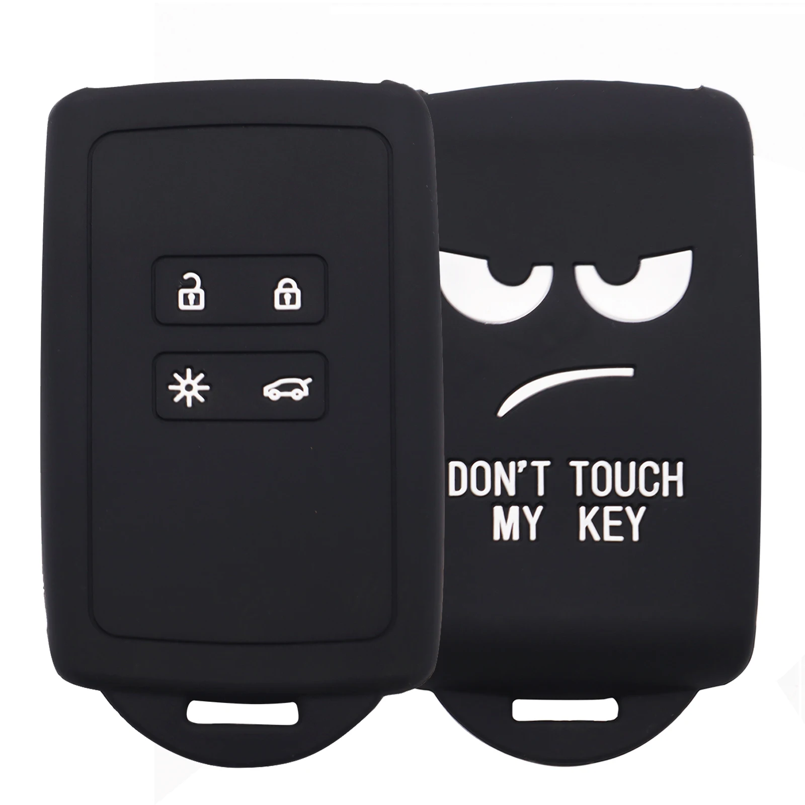 Silicone Remote Key Case Fob Cover for Renault Koleos Scenic Kadjar ...