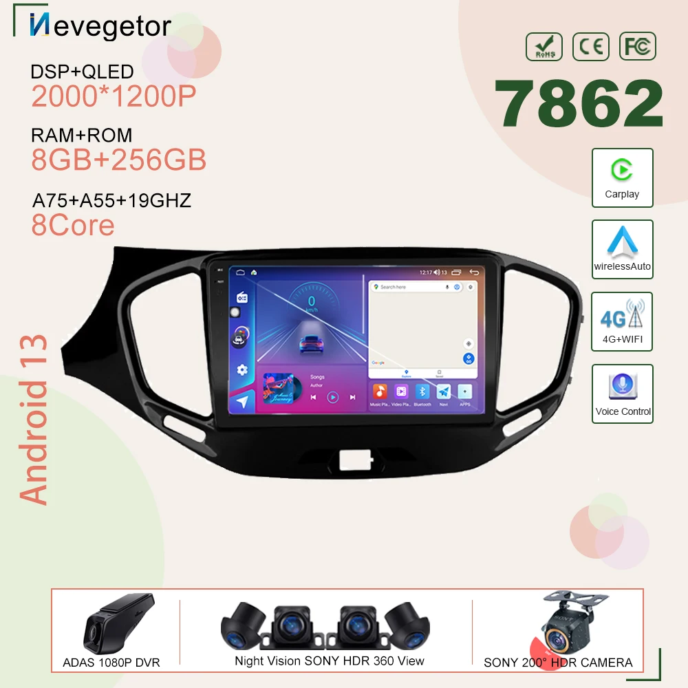 Carplay-GPS-For-LADA-Vesta-Cross-Sport-2015-2022-Car-Radio-Multimedia ...