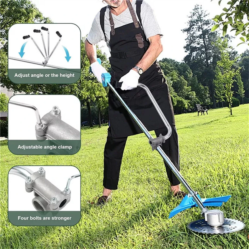 Portable-Weedeater-Grip-Adjustables-Lawn-Mower-Handle-Extension-Lawn ...