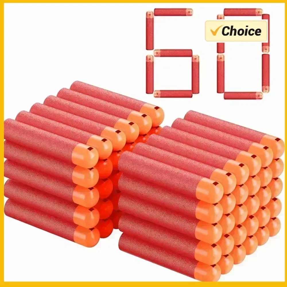 H9.5cm Soft EVA Foam Bullets Refill Darts for N-Strike Elite Mega ...