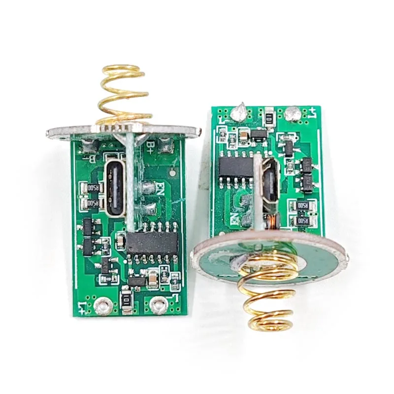 6-8.4V Dual Lithium Flashlight 10W LED Drive Board 3 Modes PCB Circuit ...