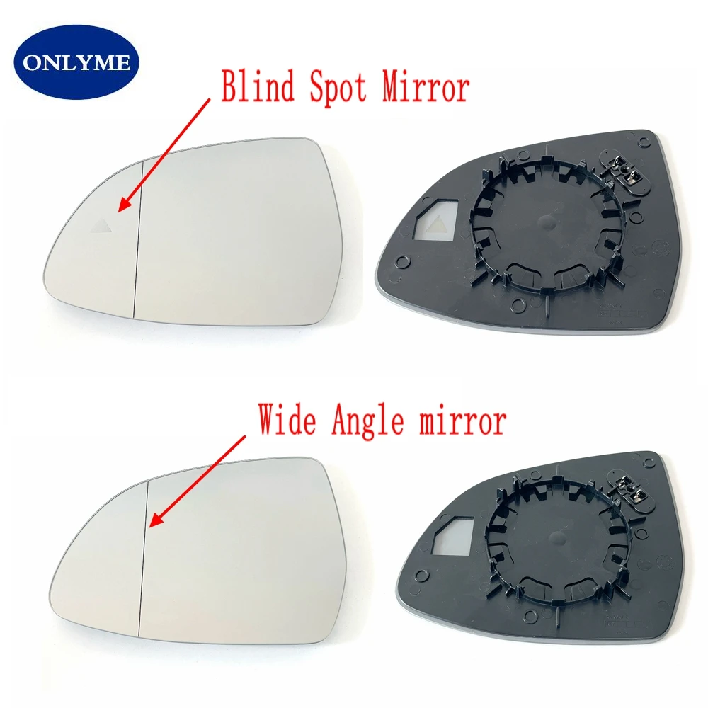 Wide-Angle-Heated-Mirror-Glass-With-Blind-Spot-Warning-For-Bmw-X3-G01 ...