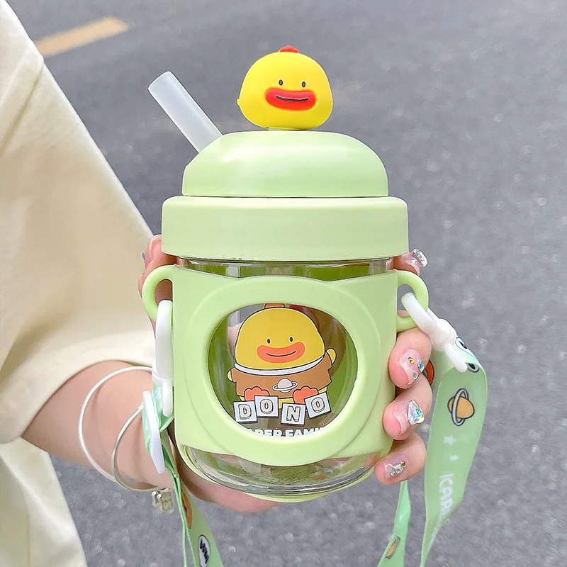 Personalized-and-Cute-Water-Cup-Rope-Silicone-Cup-Cover-with-High ...