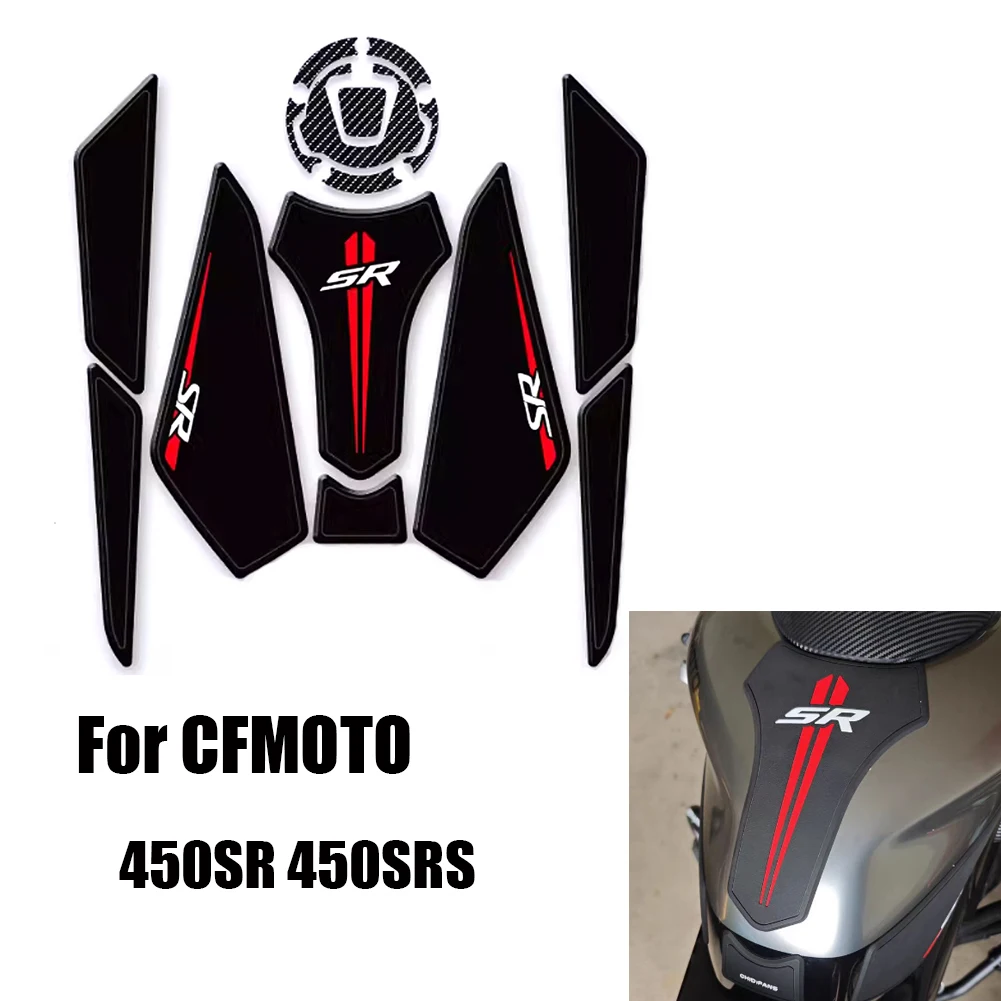 For-CFMOTO-450SR-450SRS-2022-24-Motorcycle-Side-Sticker-Fuel-Tank-Decal ...