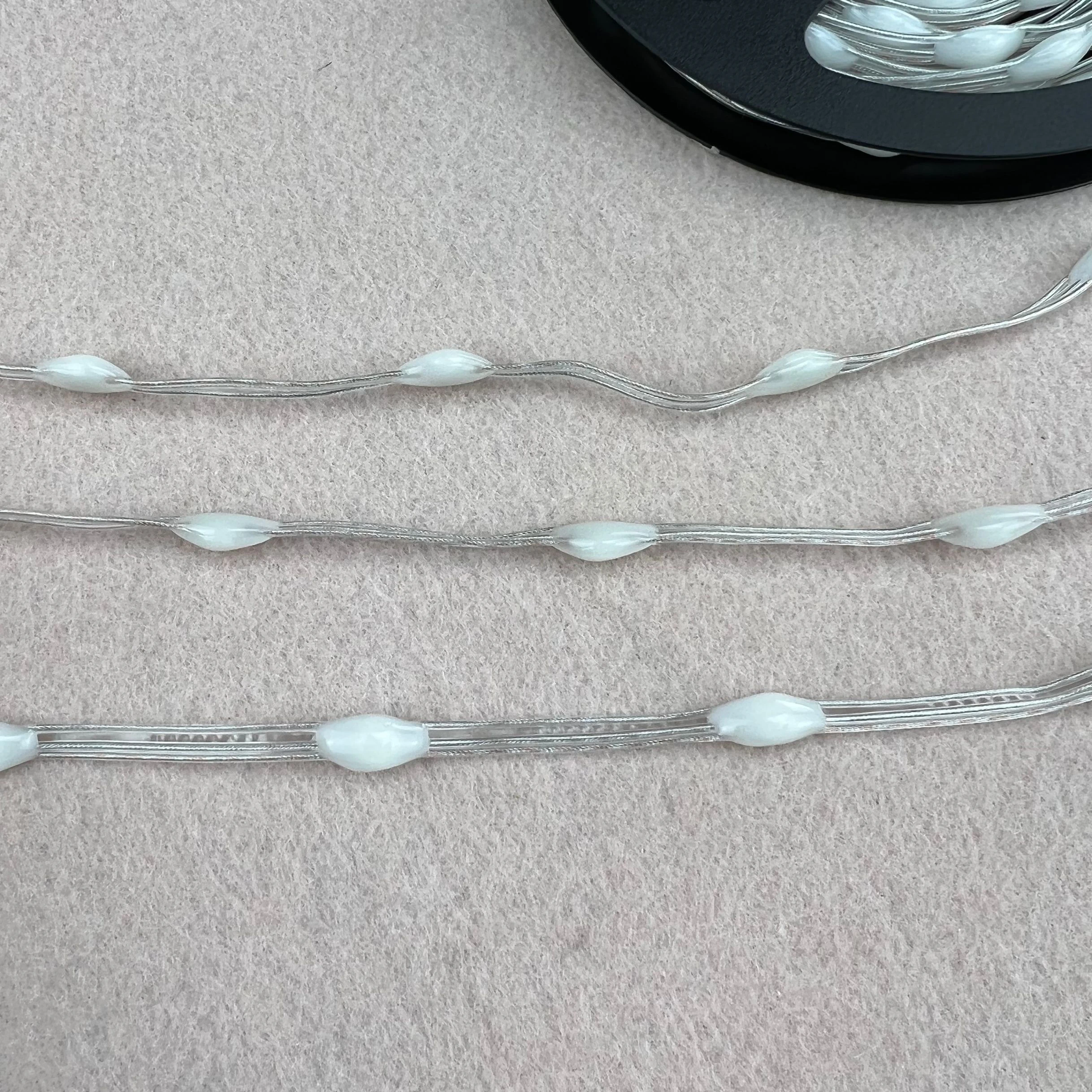 Dc12v 1000ct Sk6812/ws2811 Led Pebble String Light;rgb Addressable Full ...