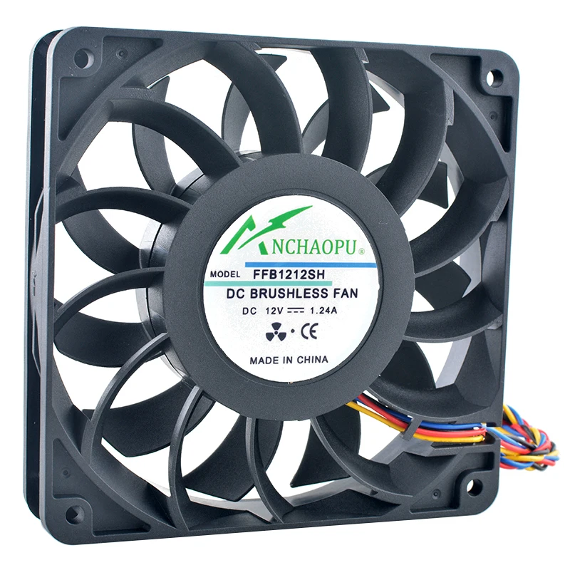 ANCHAOPU-FFB1212SH-Ventilador-De-Refrigera-o-De-Alta-Velocidade-12cm ...