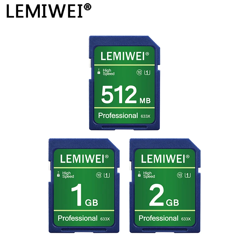 LEMIWEI-High-Speed-SD-Card-256MB-512MB-1GB-2GB-Professional-Class-10-U1 ...
