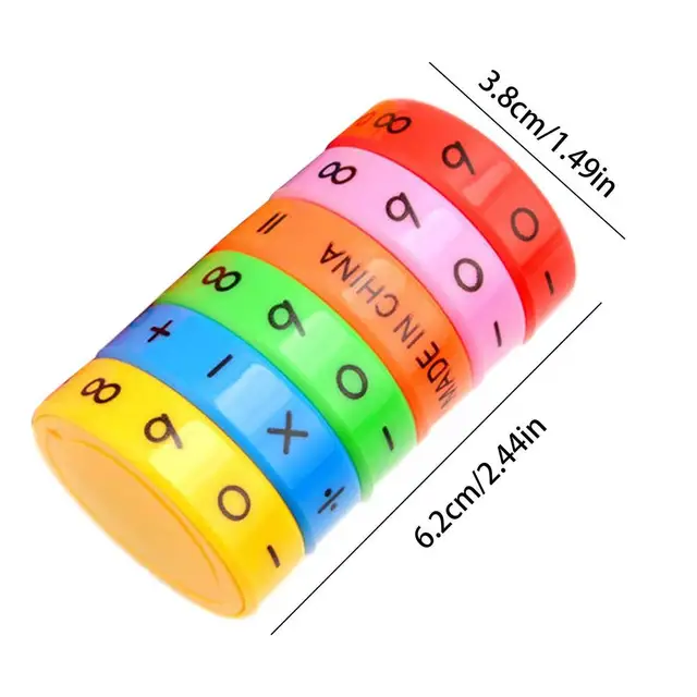 Children Mathematics Numbers Magics Cube Toy Montessori Puzzle Game ...