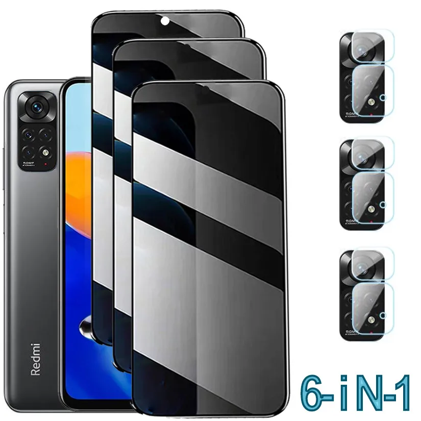 Privacy-Glass-For-Xiaomi-Redmi-Note-11-12-Pro-Tempered-Glass-Redmi ...