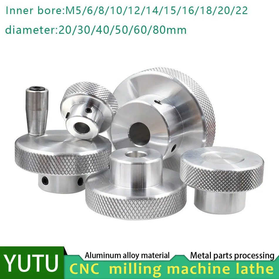 1Pcs-Aluminum-Alloy-Mini-Handwheel-For-Lathe-Miller-mechanical-hand ...