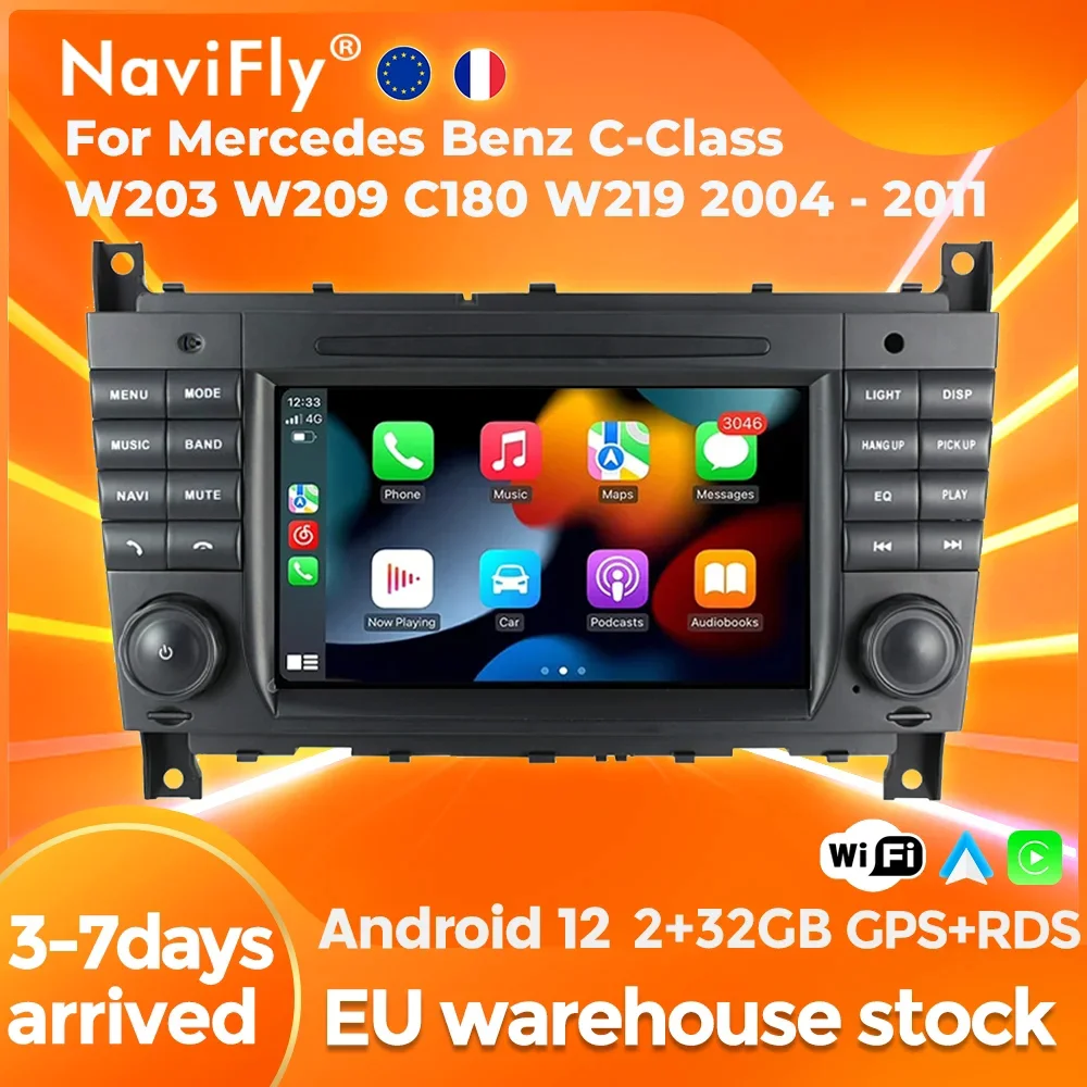 7-inch-Car-Multimedia-Player-Radio-Stereo-For-Mercedes-Benz-W203-W209 ...