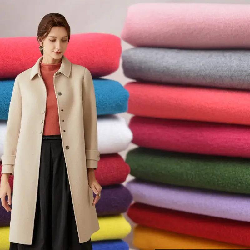 Thick-Brushed-Imitation-Cashmere-Wool-Fabric-Woolen-Fabric-for-Coat ...