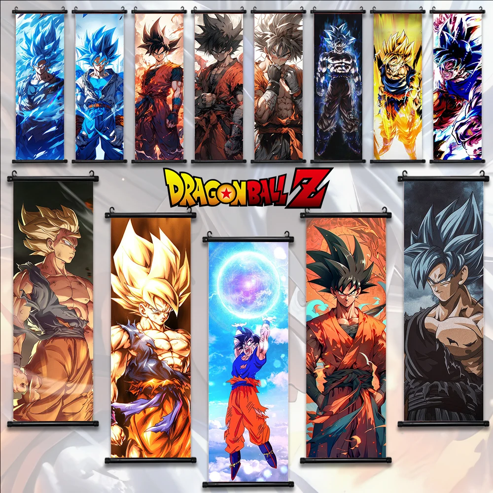 Dragon-Ball-Anime-Poster-Son-Goku-Home-Decor-Kakarotto-Hanging-Painting ...