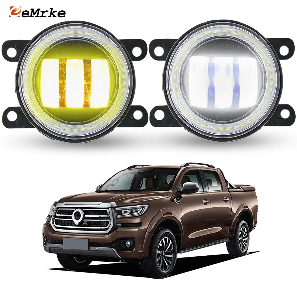 Upgrade Led Fog Lights for GWM Cannon Great Wall Poer P300 2024 2025 ...