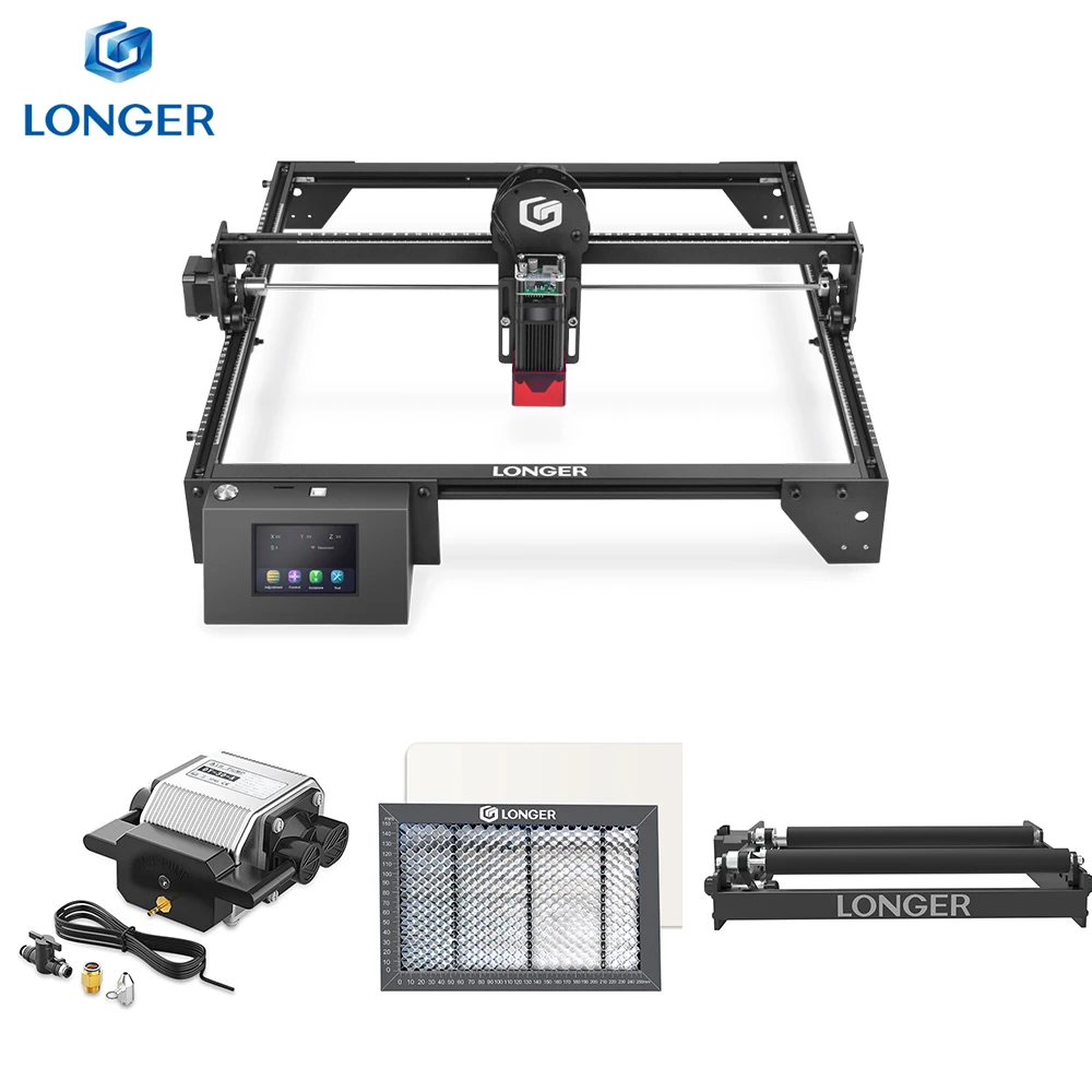 Longer Ray5 10w Laser Engraver With 300x200x22mm Honeycomb Working ...