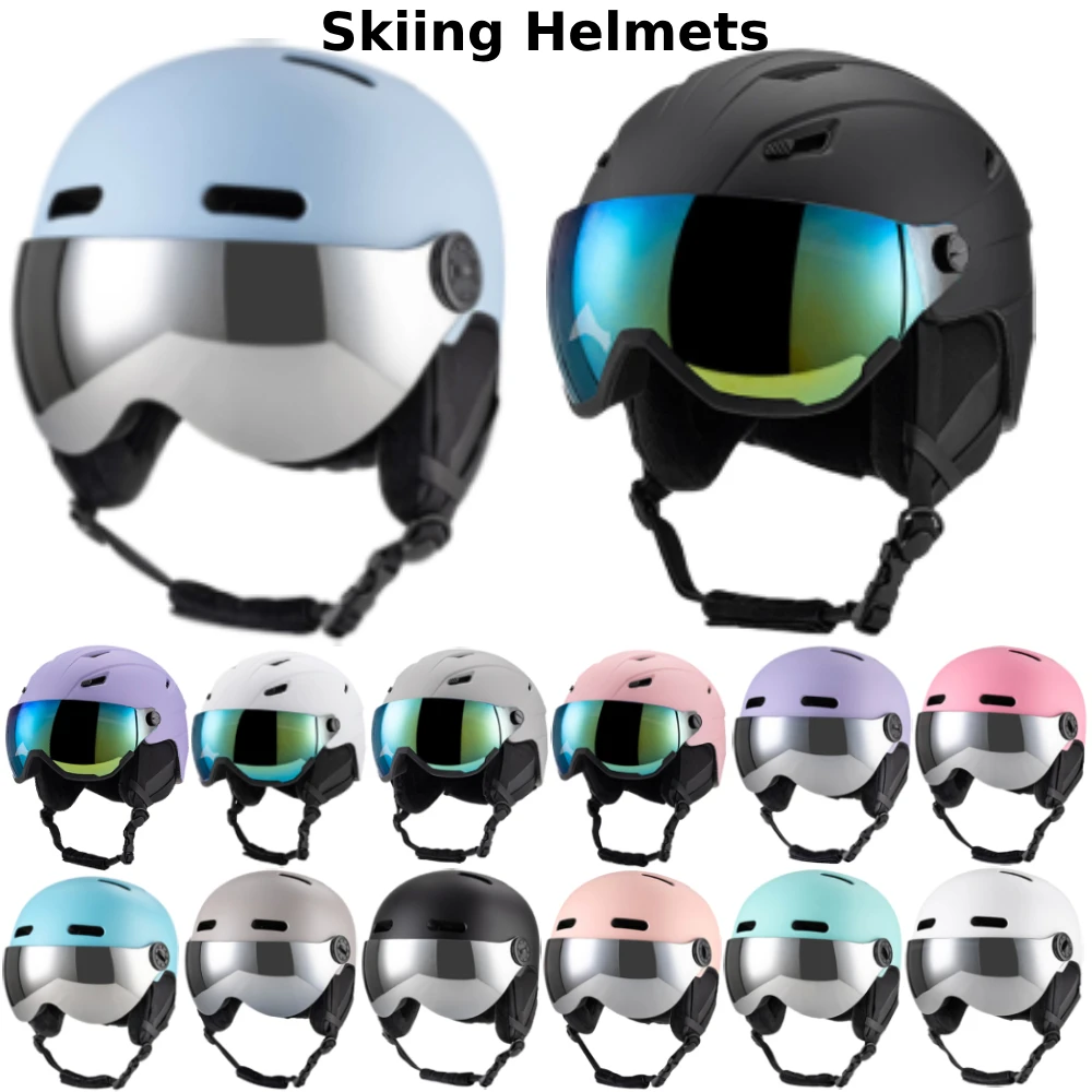 Skiing-Helmet-PC-EPS-Integrally-Goggles-Helmet-Adjustable-Motorcycle ...