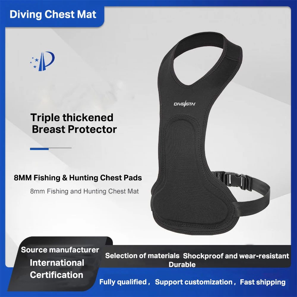 Men-Women-Neoprene-Chest-Protection-Loading-Pad-Mat-Diving-Vest-Top-for ...