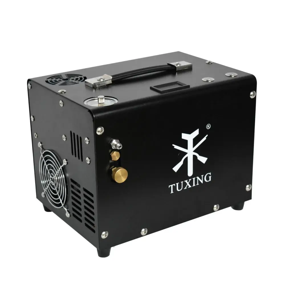 TUXING TXET062 4500Psi 300Bar 12V Pcp Air Compressor High Pressure Pump ...