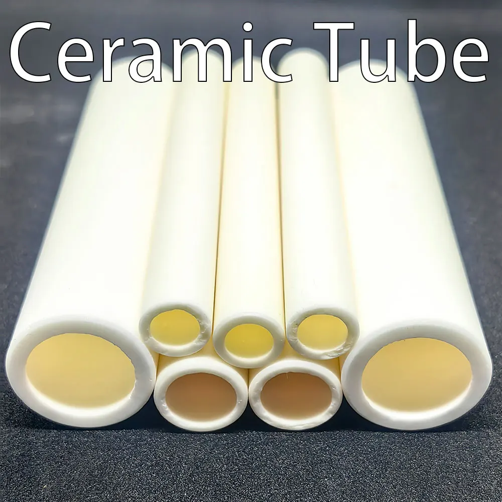 Alumina Ceramic Tube Aluminum oxide 1600°C High Temperature Resistant ...