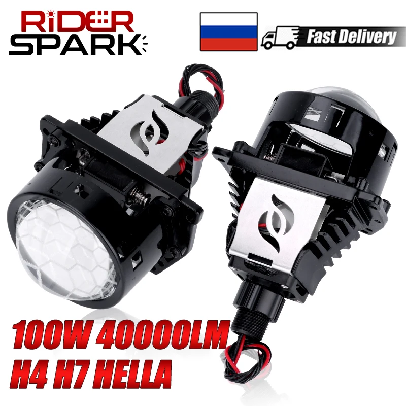 3-Inch-Bi-LED-Projector-Lenses-Headlight-Hella-3R-G5-H7-H4-9005-9006 ...