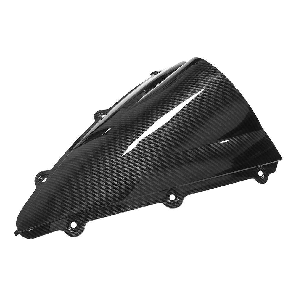 Windscreen-Carbon-Fiber-Looking-Windshield-For-Yamaha-R1-YZF-R1-04-06 ...