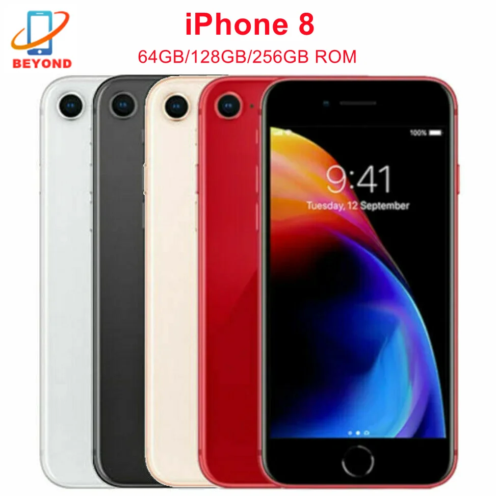 Original Apple iPhone 8 64GB/256GB 4.7 'Retina IPS LCD NFC Fingerprint ...