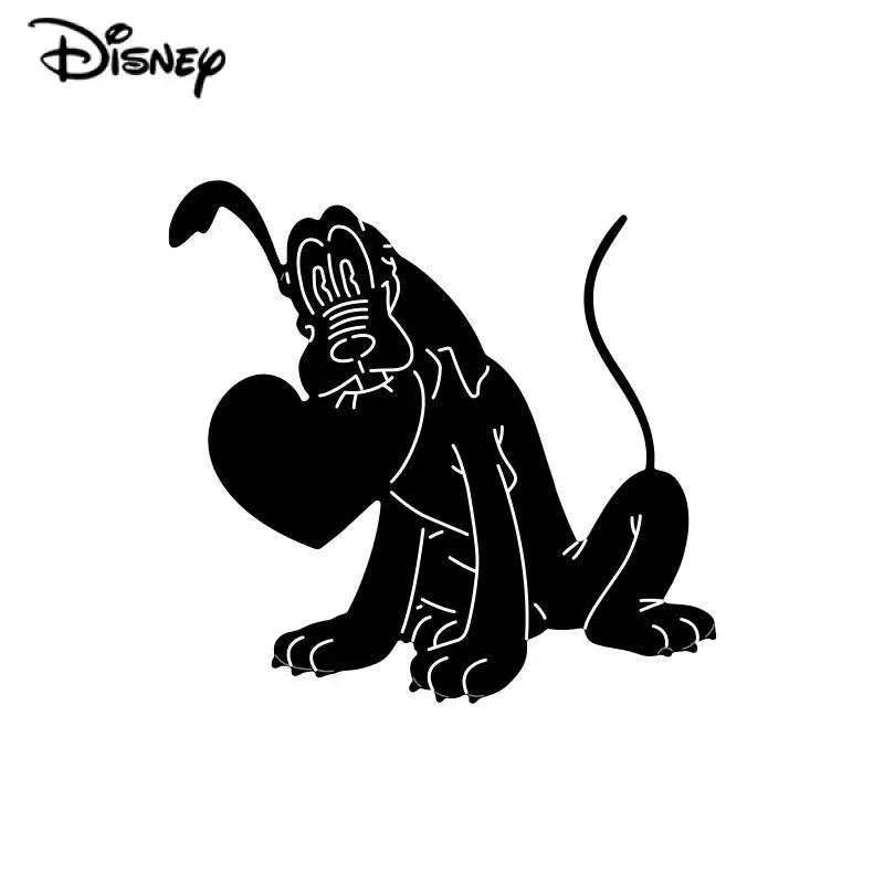 Disney Pluto Silhouette