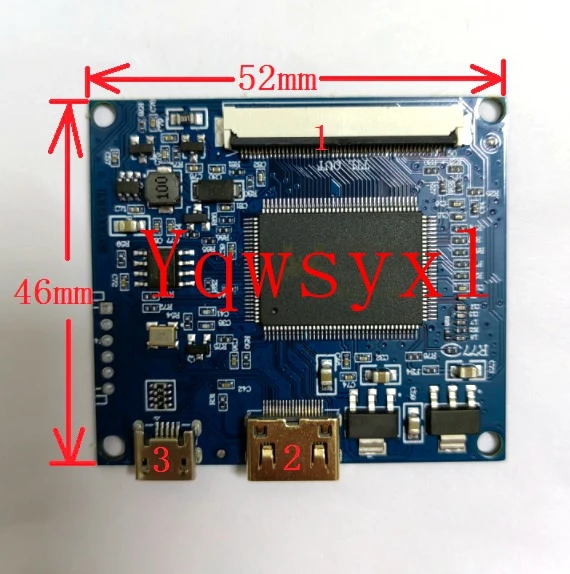 50pin Ttl Lcd Controller Board Mini-hdmi For 800x480 At065tn14 At070tn90 92 94 20000938-00 ...