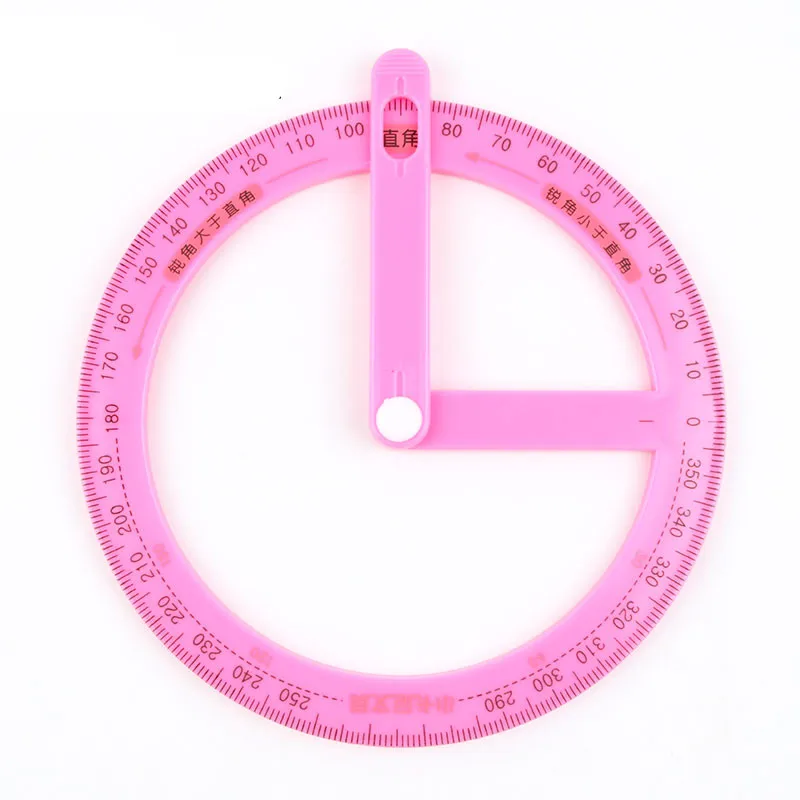 Pink Protractor