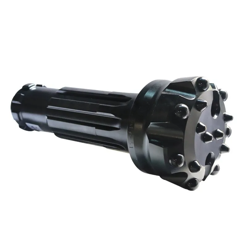 138mm-Ball-Tooth-Drill-with-5-Inch-55A-Impactor-Engineering-Mine-Rock ...