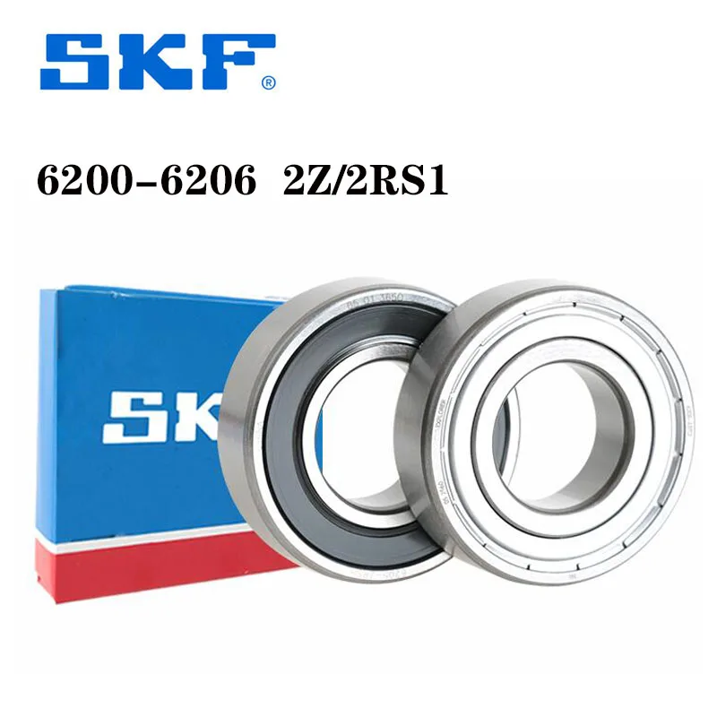 SKF-100-Sweden-Original-Import-6200-6201-6202-6203-6204-6205ZZ-2RS-Deep ...