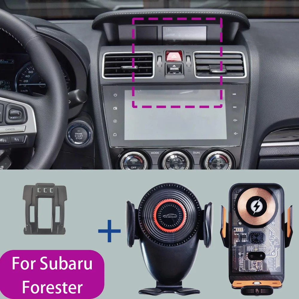 For Subaru Forester 2013 2014 2015 2016 2017 2018 Car Phone Mount ...