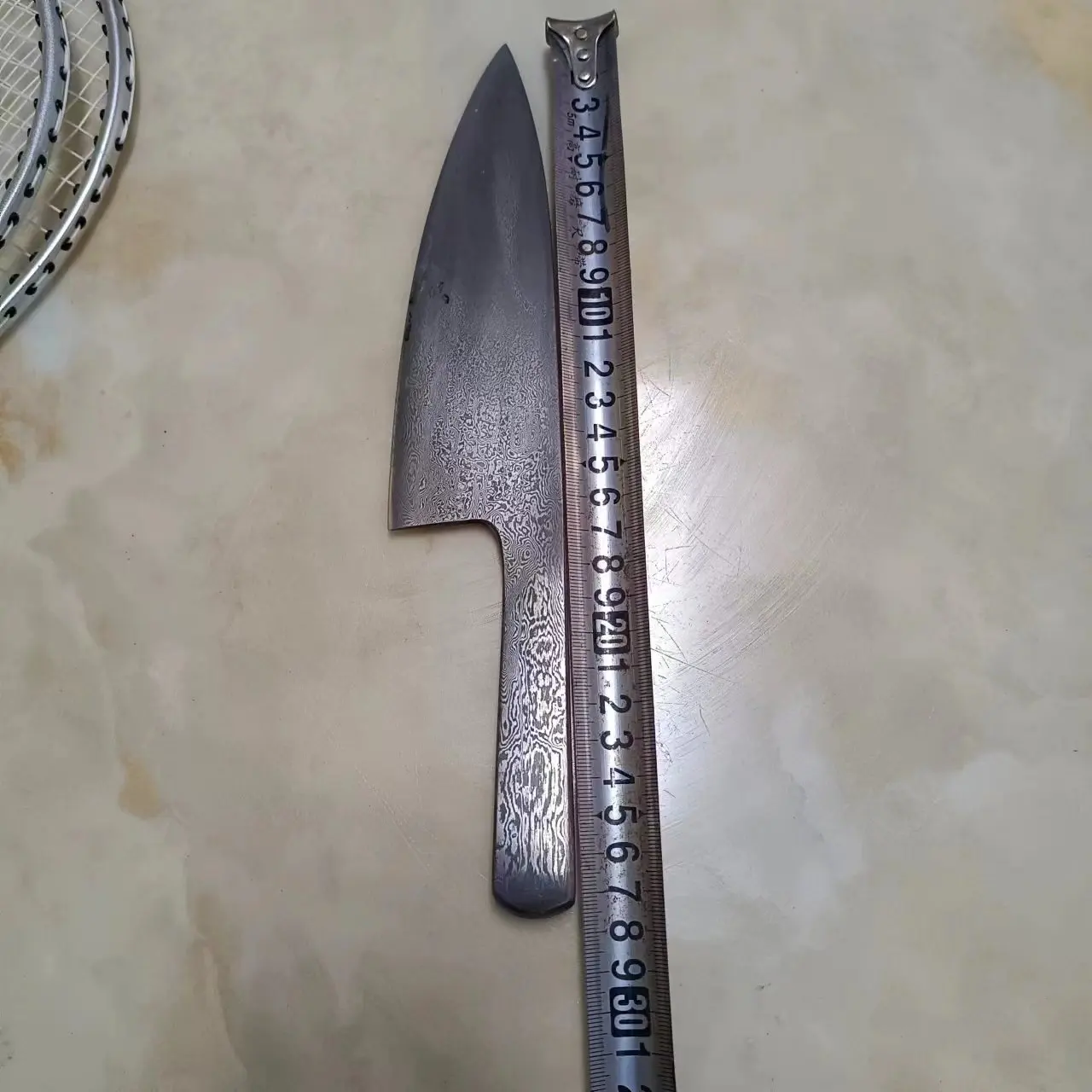 7-Inch-Cleaver-Knife-Handmade-Damascus-Steel-Blade-Sharp-Chef-Slicing ...