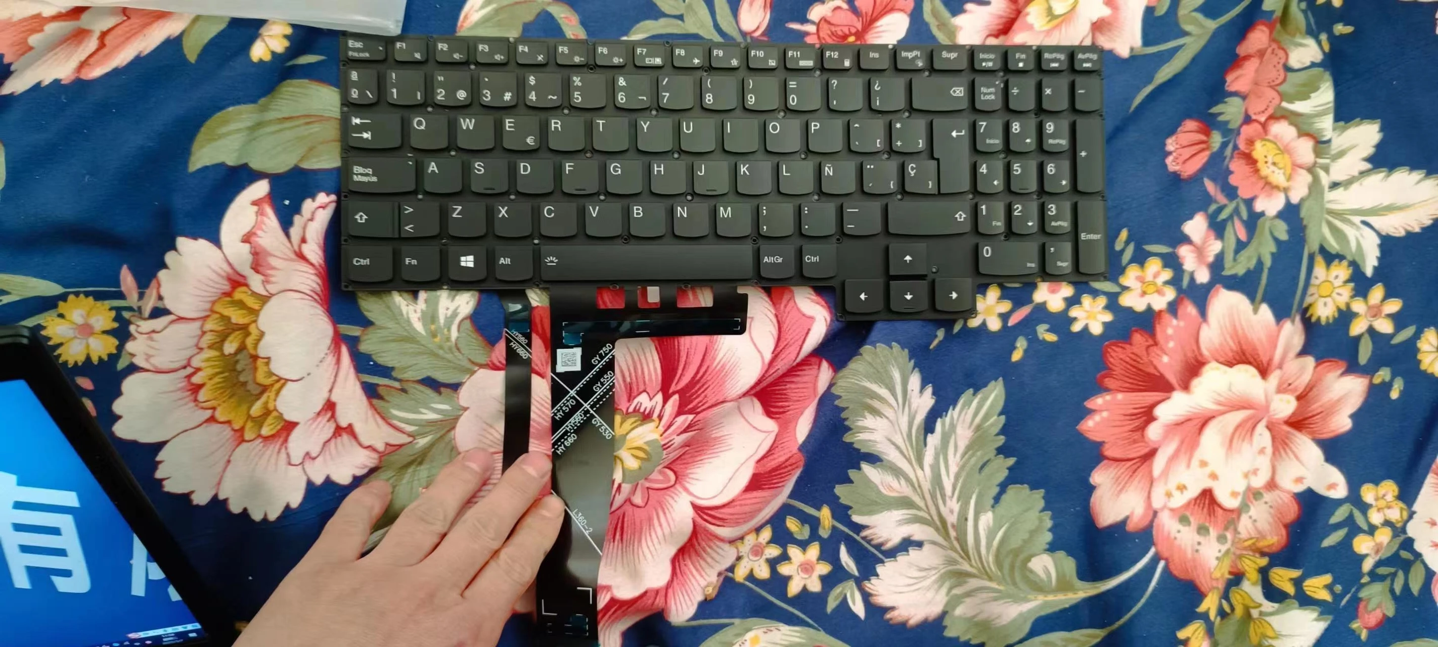 Original new SP keyboard for Lenovo Legion 5 15 black with RGB ...