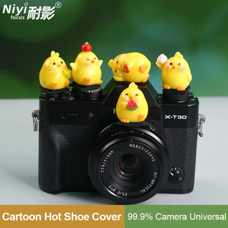 Camera Hot Shoe Cover Universal Soft Silicone 3D Cartoon Animal Cold ...