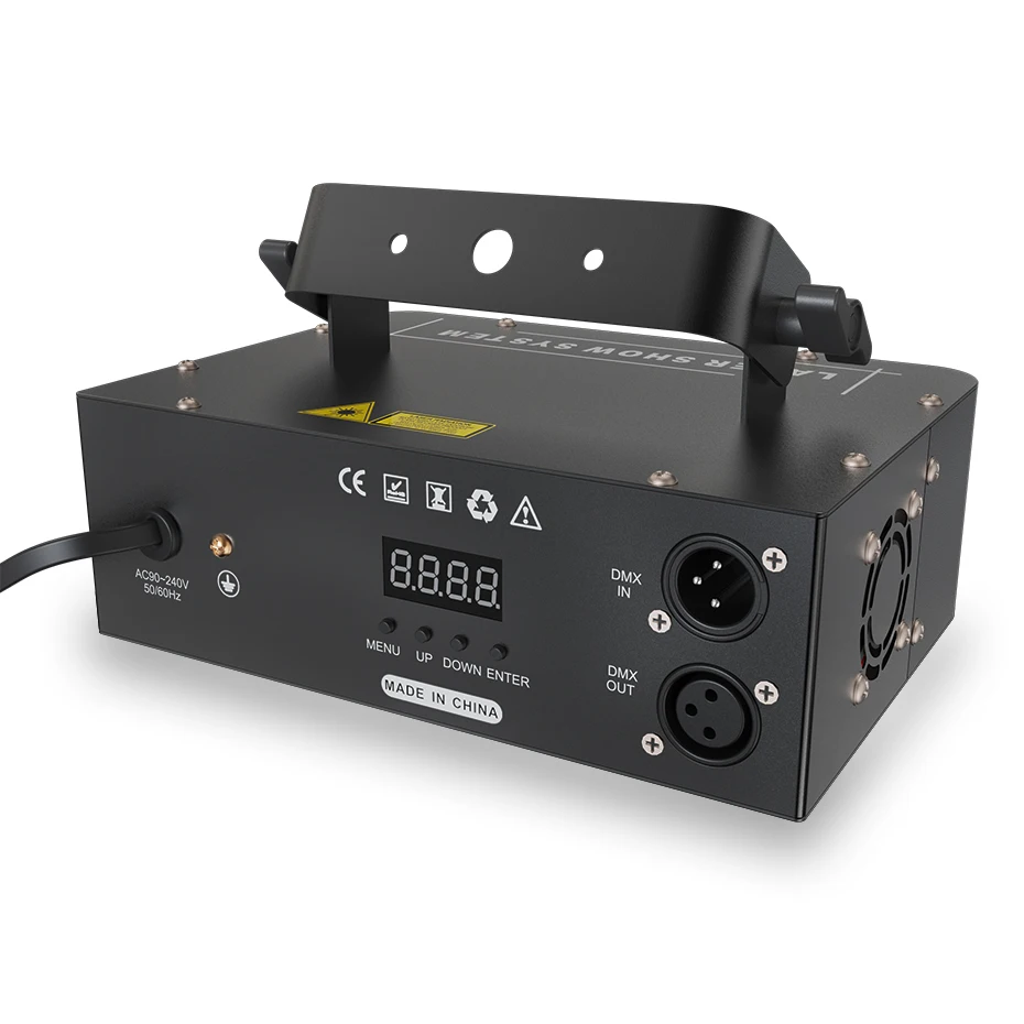 ALIEN 500mw RGB Laser Beam Line Scanner RG Patterns 2in1 Projector DJ ...