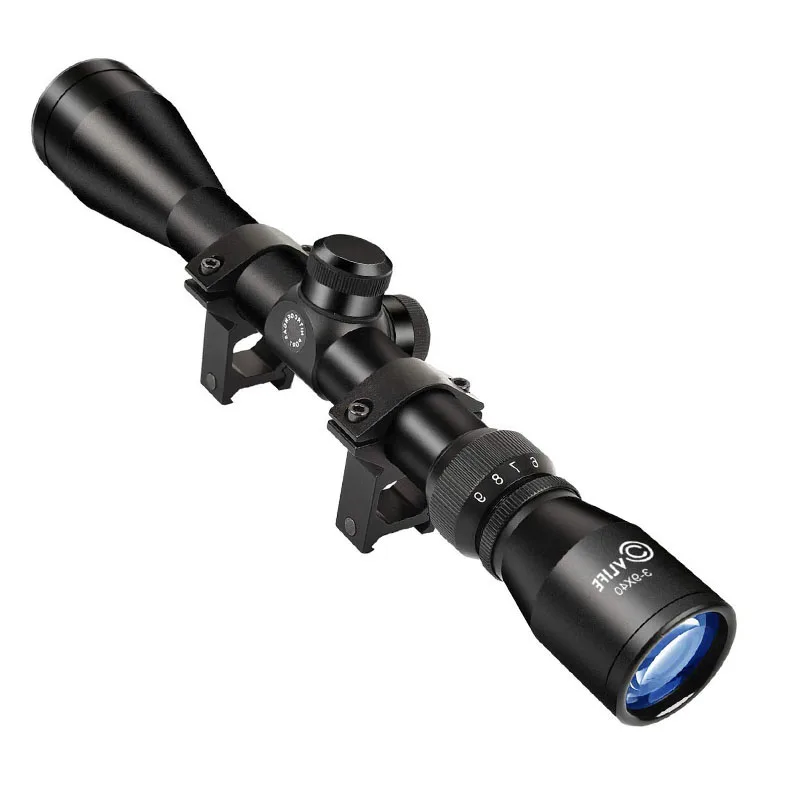 MidTen-Rifle-Tactical-Riflescope-3-9x40-Optics-R4-Reticle-Crosshair-Scope-com-20mm-Free-Rail ...