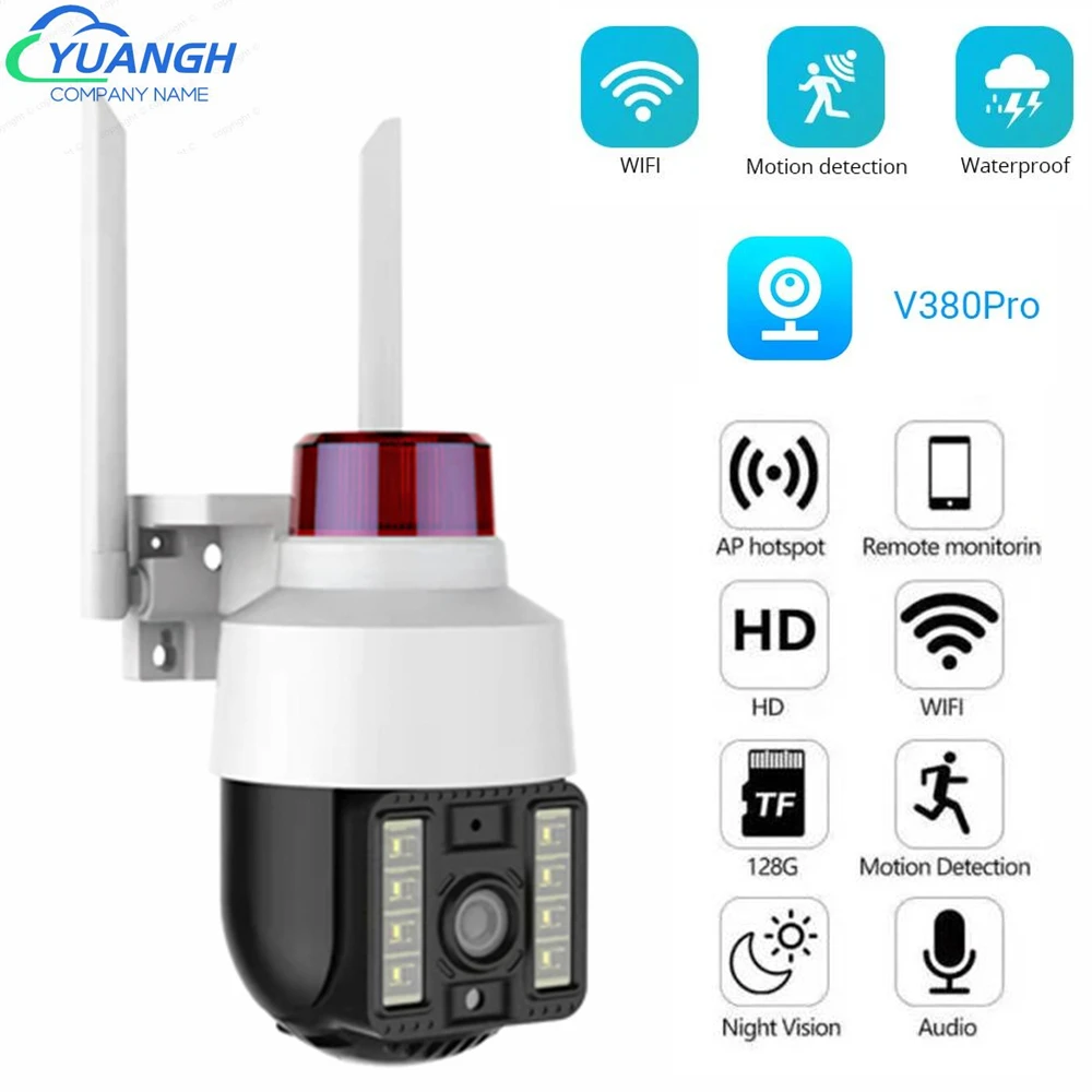 V380 Pro Outdoor Camera | Wifi Outdoor Surveillance Camera - V380 3mp ...