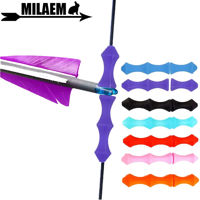 1pc Archery Finger Guard Bow String Finger Tab Silicon Material Bow ...