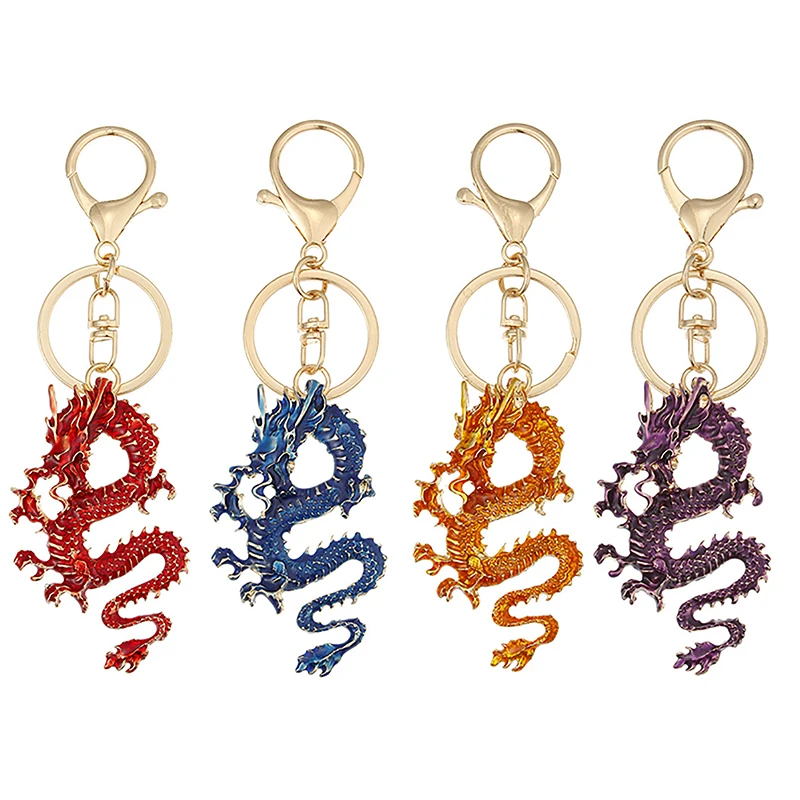 Keychain-Dragon-Chinese-Dragon-Cute-Crystal-Pendant-Wallet-Bag-Car-Key ...